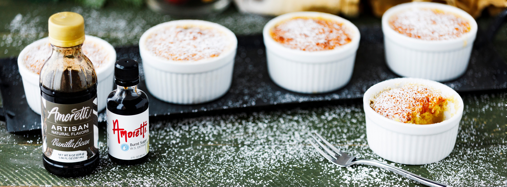 Burnt Sugar Pudding Cakes — Amoretti