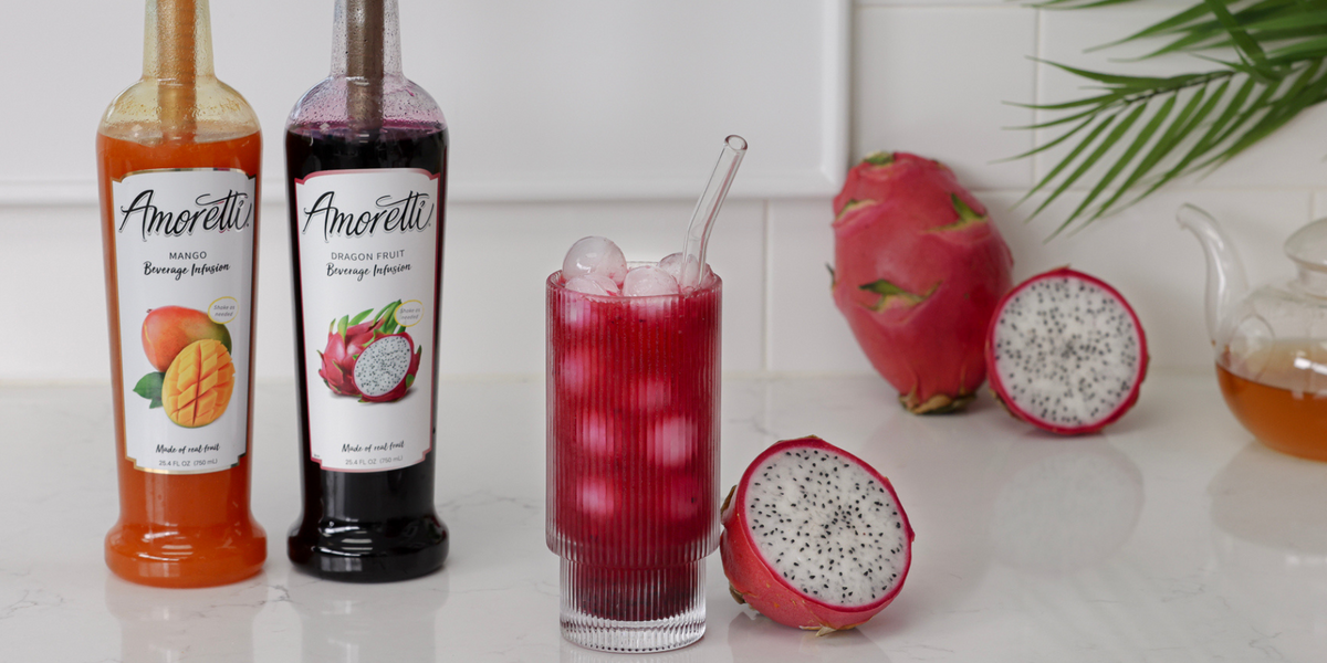 How to Make a Dragon Fruit Tea — Amoretti