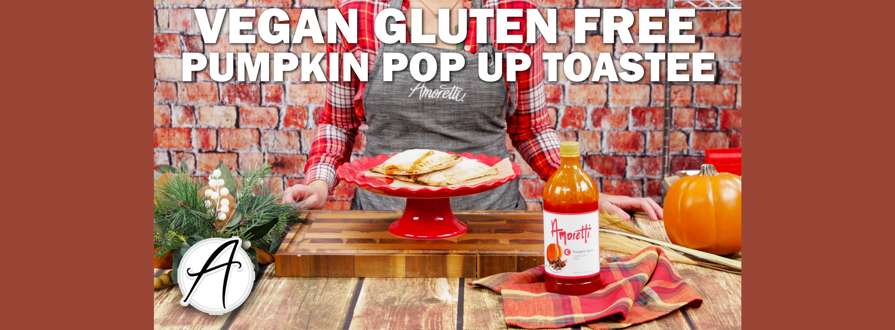 Pumpkin Pop Up Toastee (Gluten Free and Vegan) — Amoretti