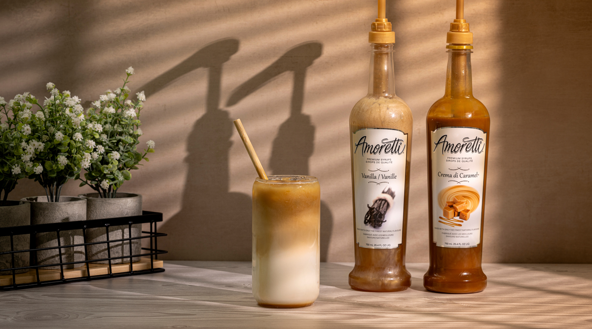 Homemade Iced Caramel Macchiato — Amoretti