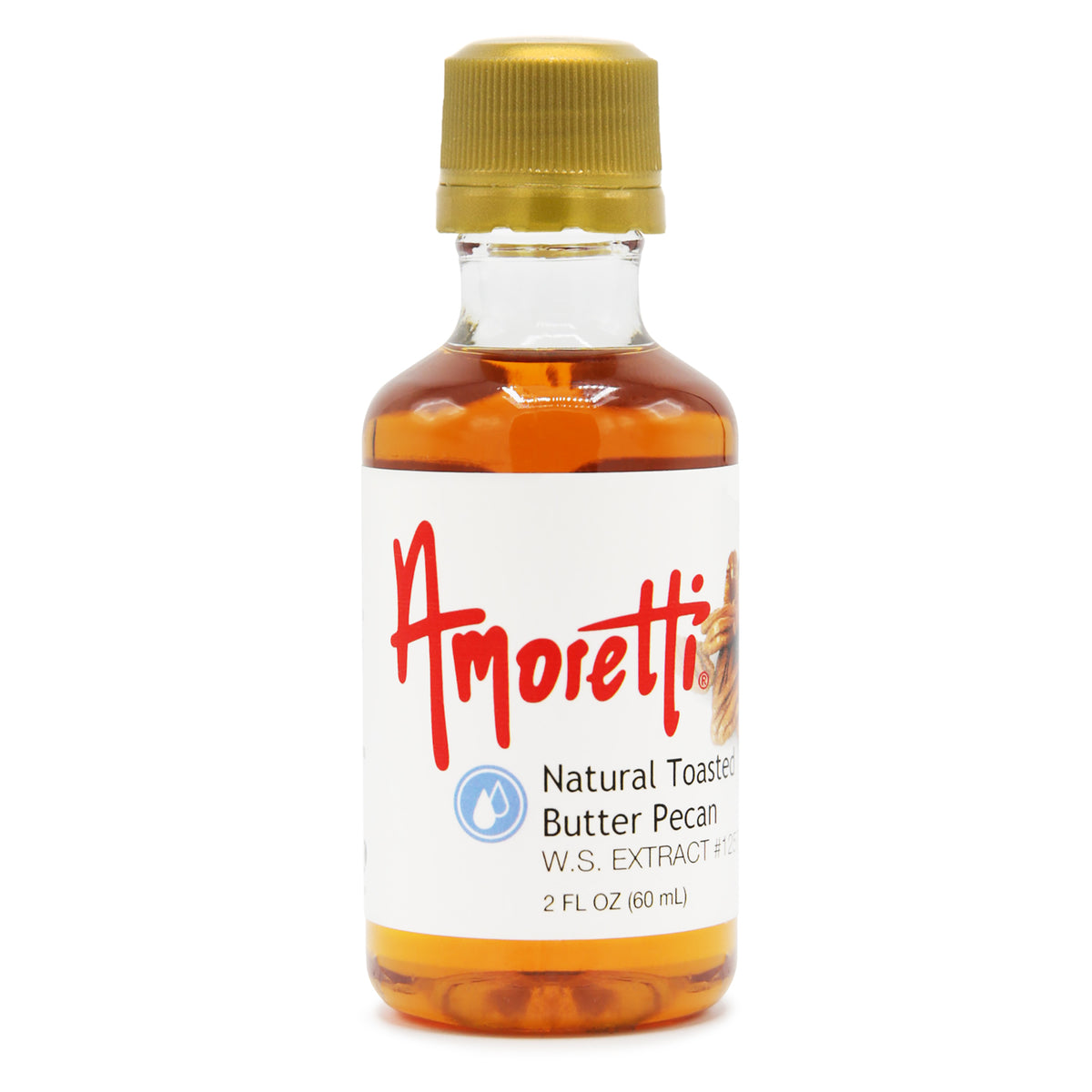 Toasted Butter Pecan Extract Water Soluble — Amoretti