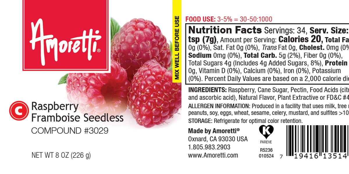 Raspberry Framboise Compound — Amoretti
