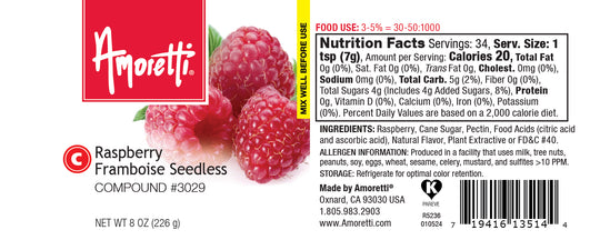 Raspberry Framboise Compound — Amoretti