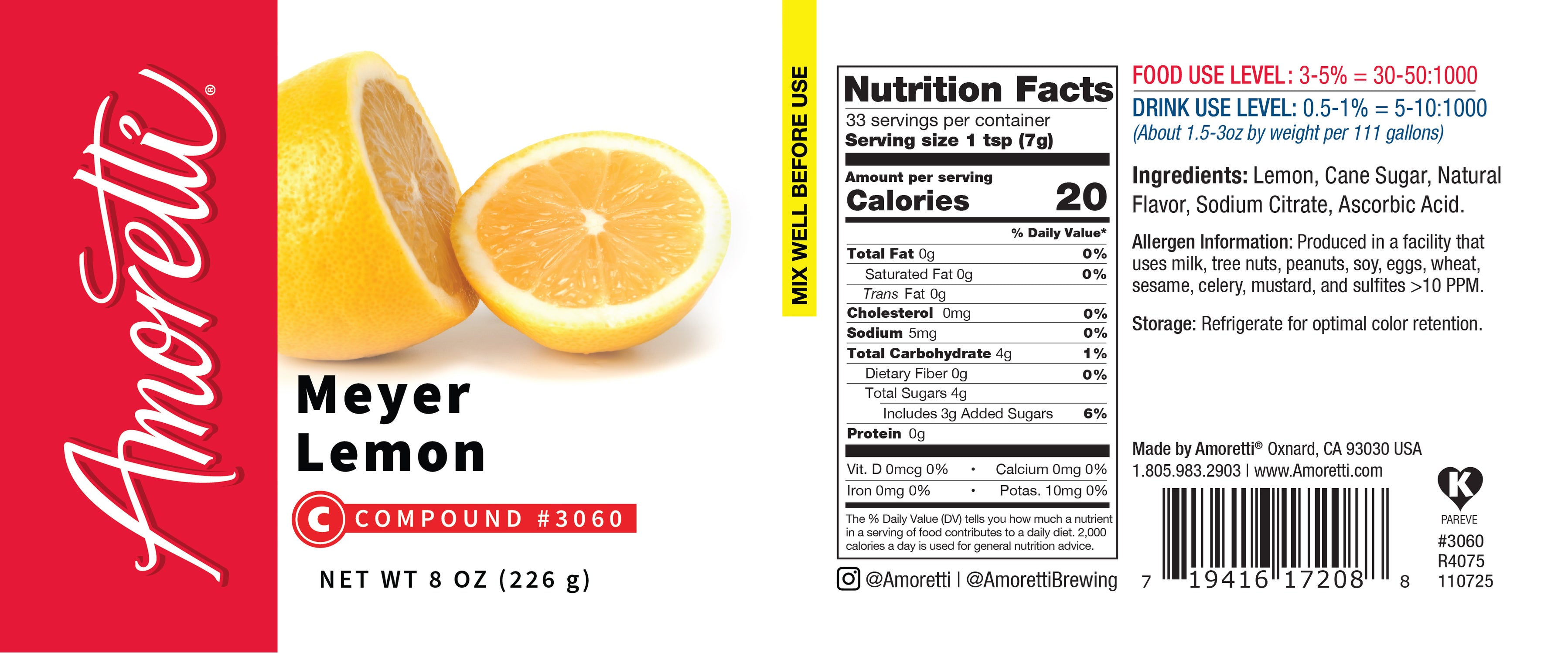 Meyer Lemon Compound — Amoretti