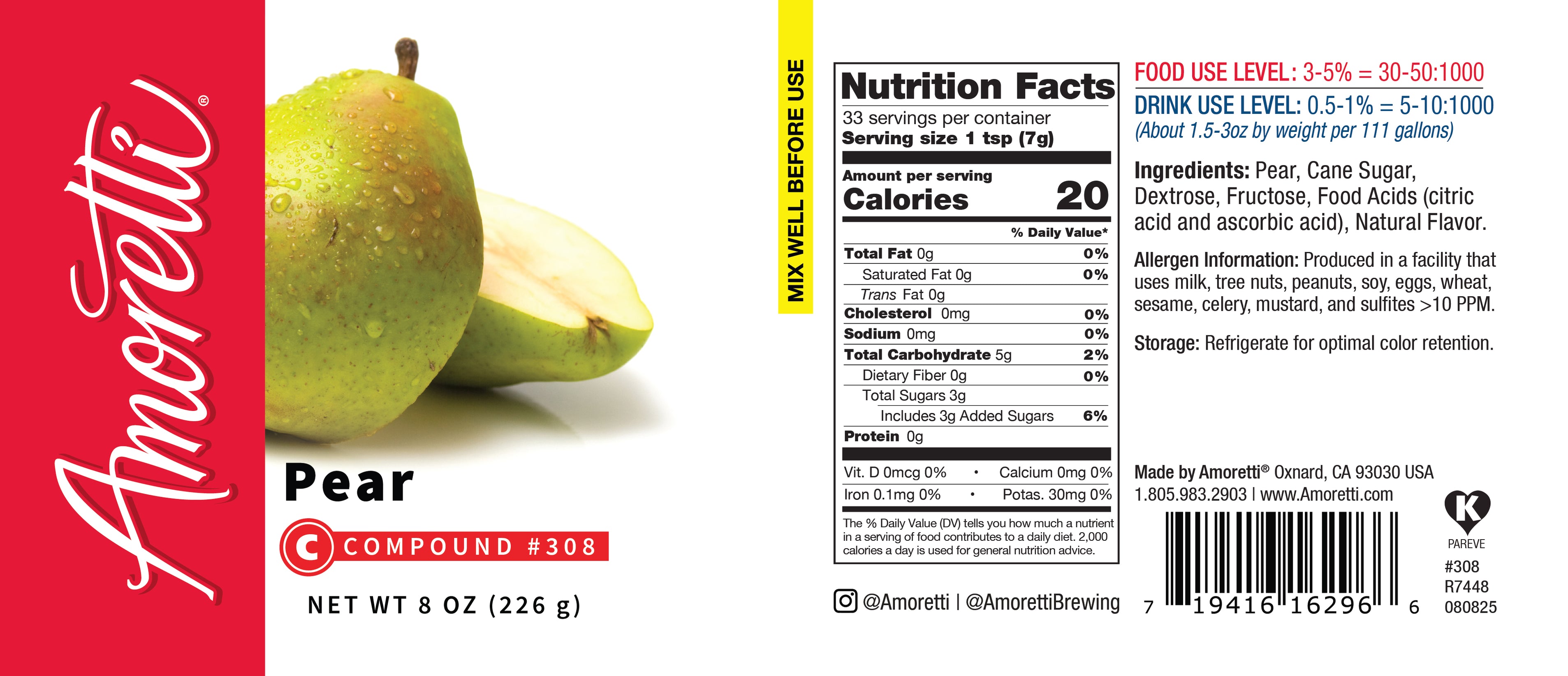 Pear Compound — Amoretti