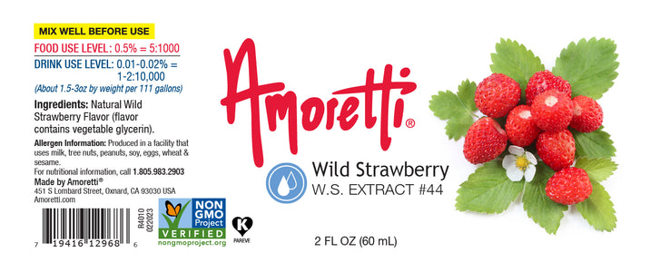 Wild Strawberry Extract Water Soluble — Amoretti