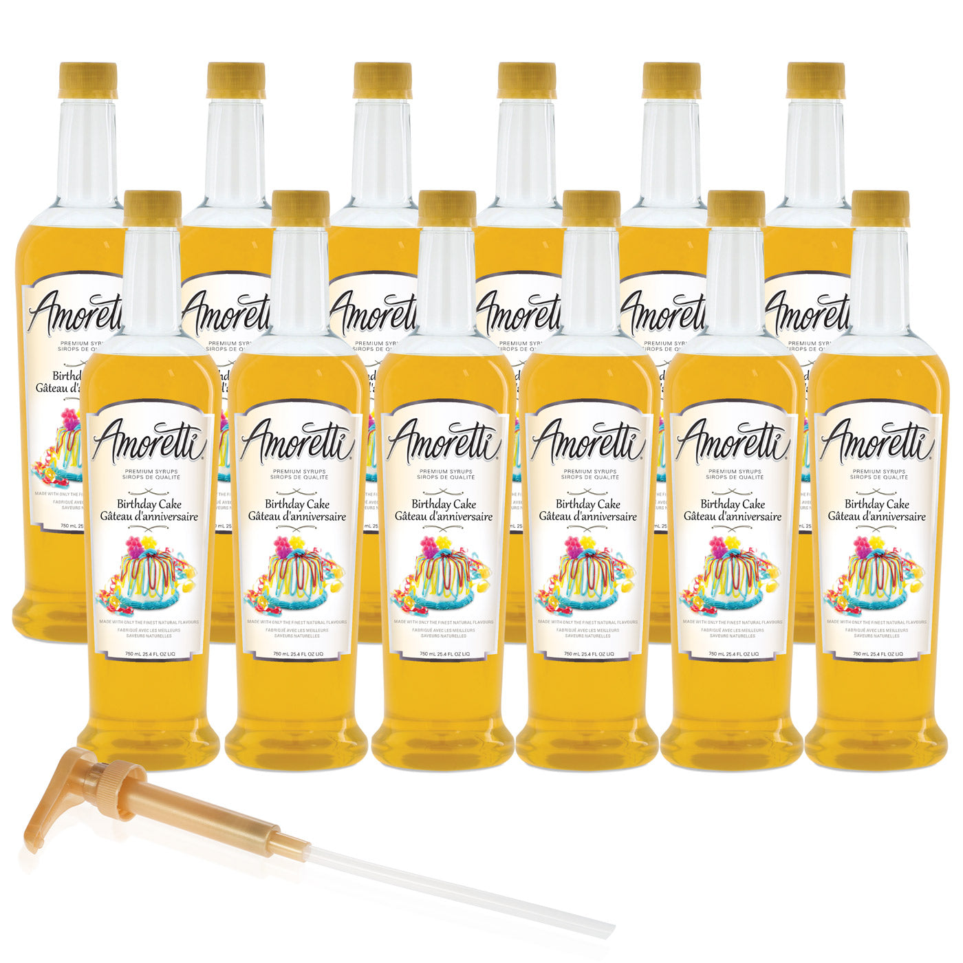 Premium Birthday Cake Syrup — Amoretti