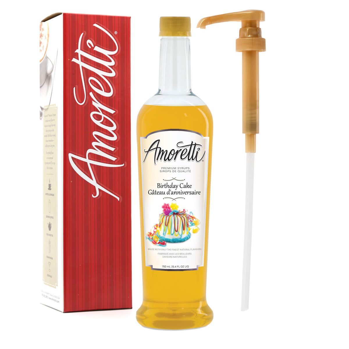 Premium Birthday Cake Syrup — Amoretti