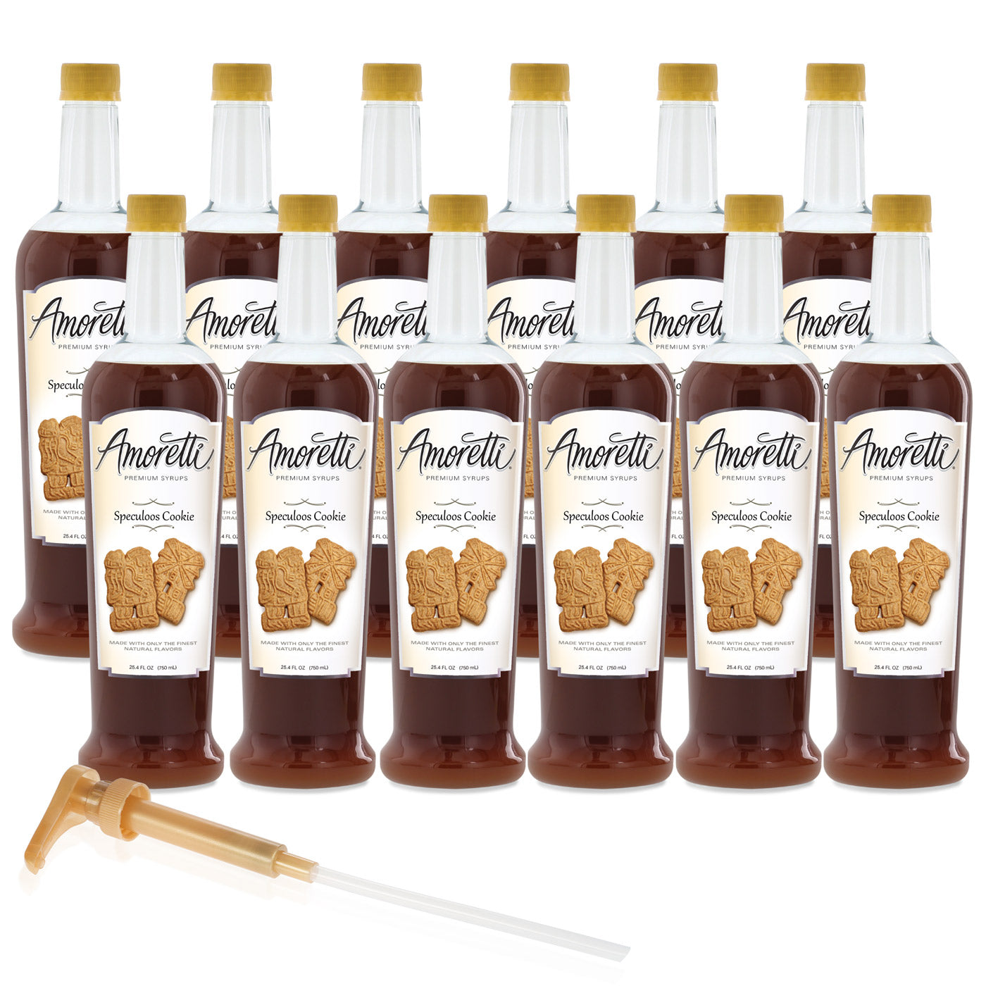 Premium Speculoos Cookie Syrup — Amoretti