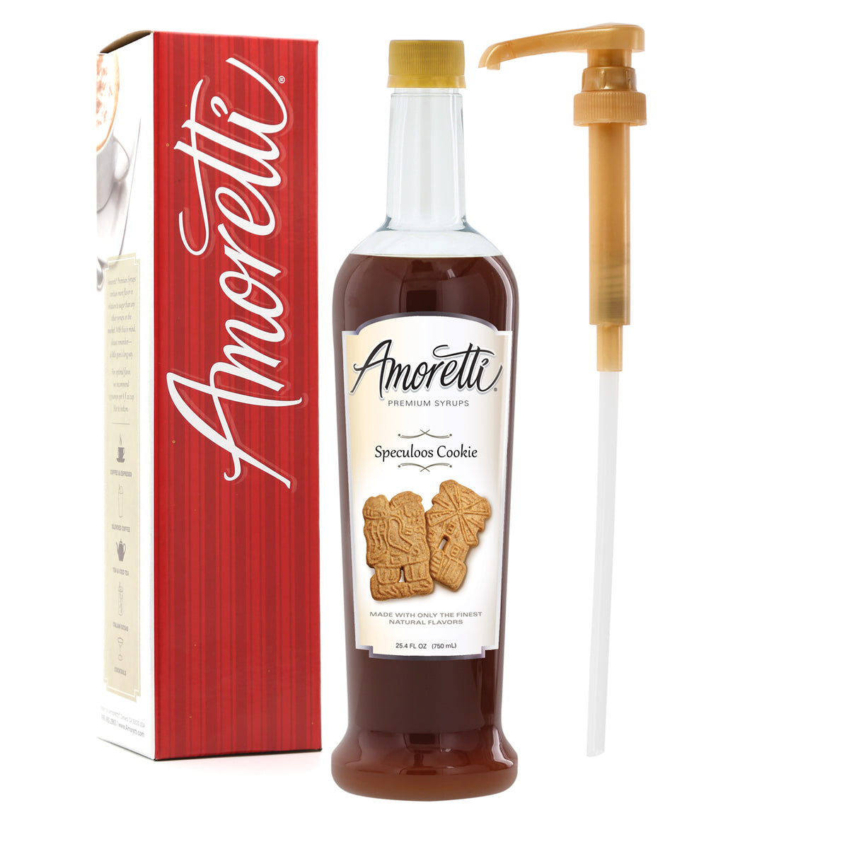 Premium Speculoos Cookie Syrup — Amoretti