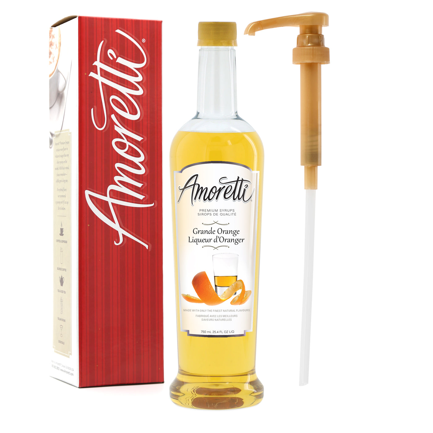Premium Grand Orange Syrup — Amoretti