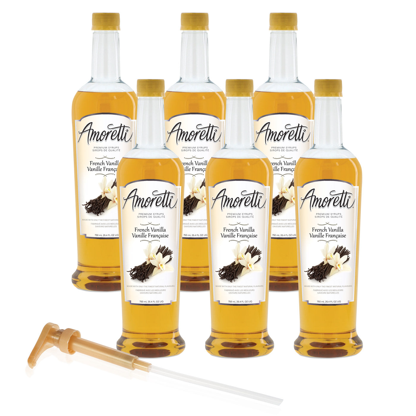 Premium French Vanilla Syrup — Amoretti