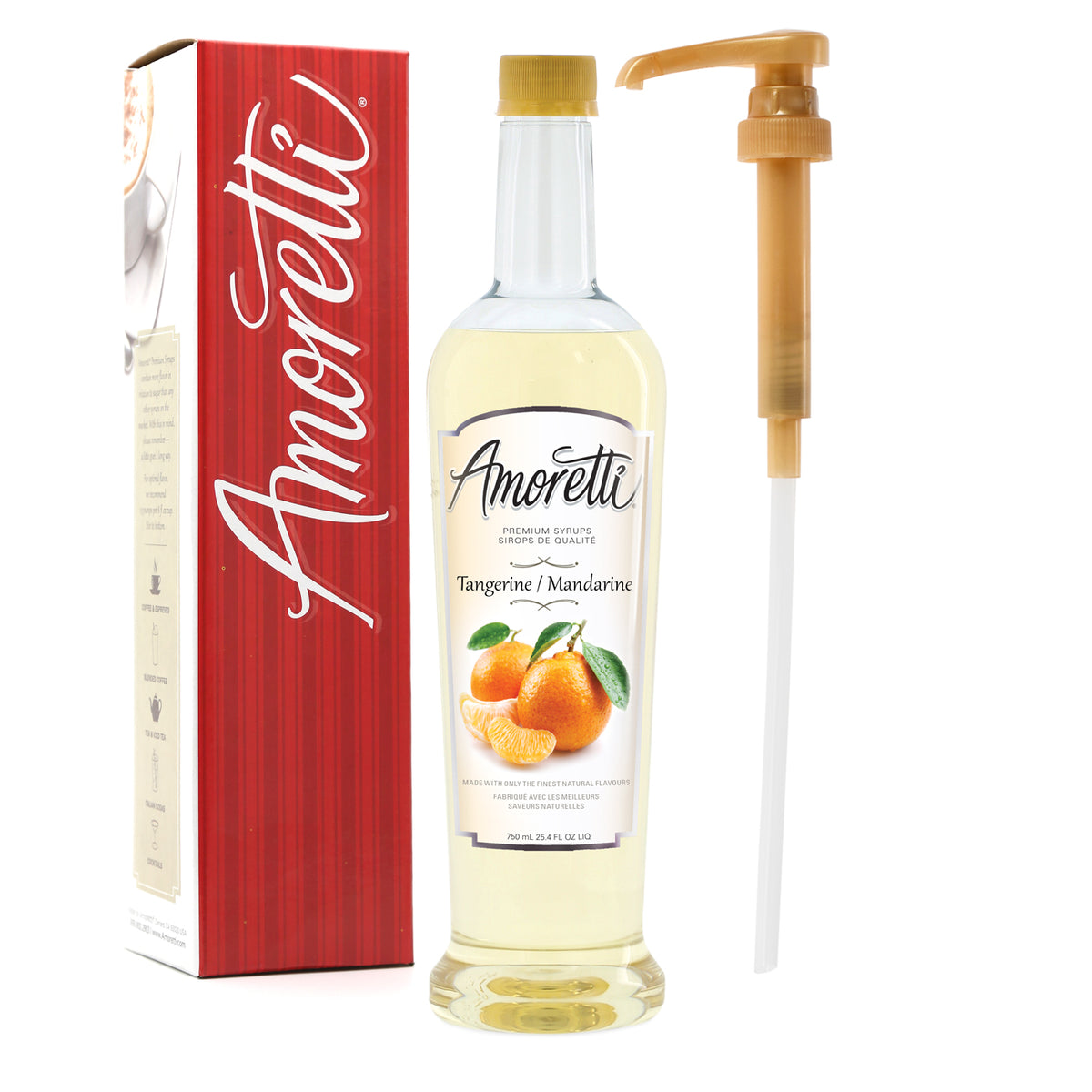Premium Tangerine Syrup — Amoretti