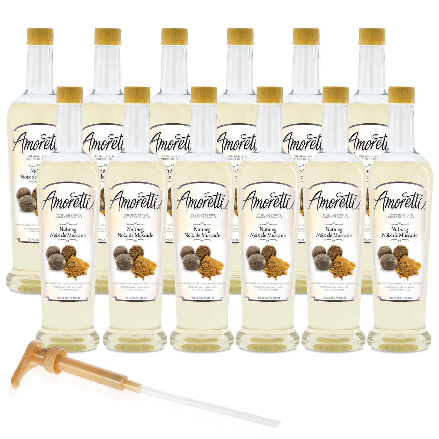 Premium Nutmeg Syrup — Amoretti