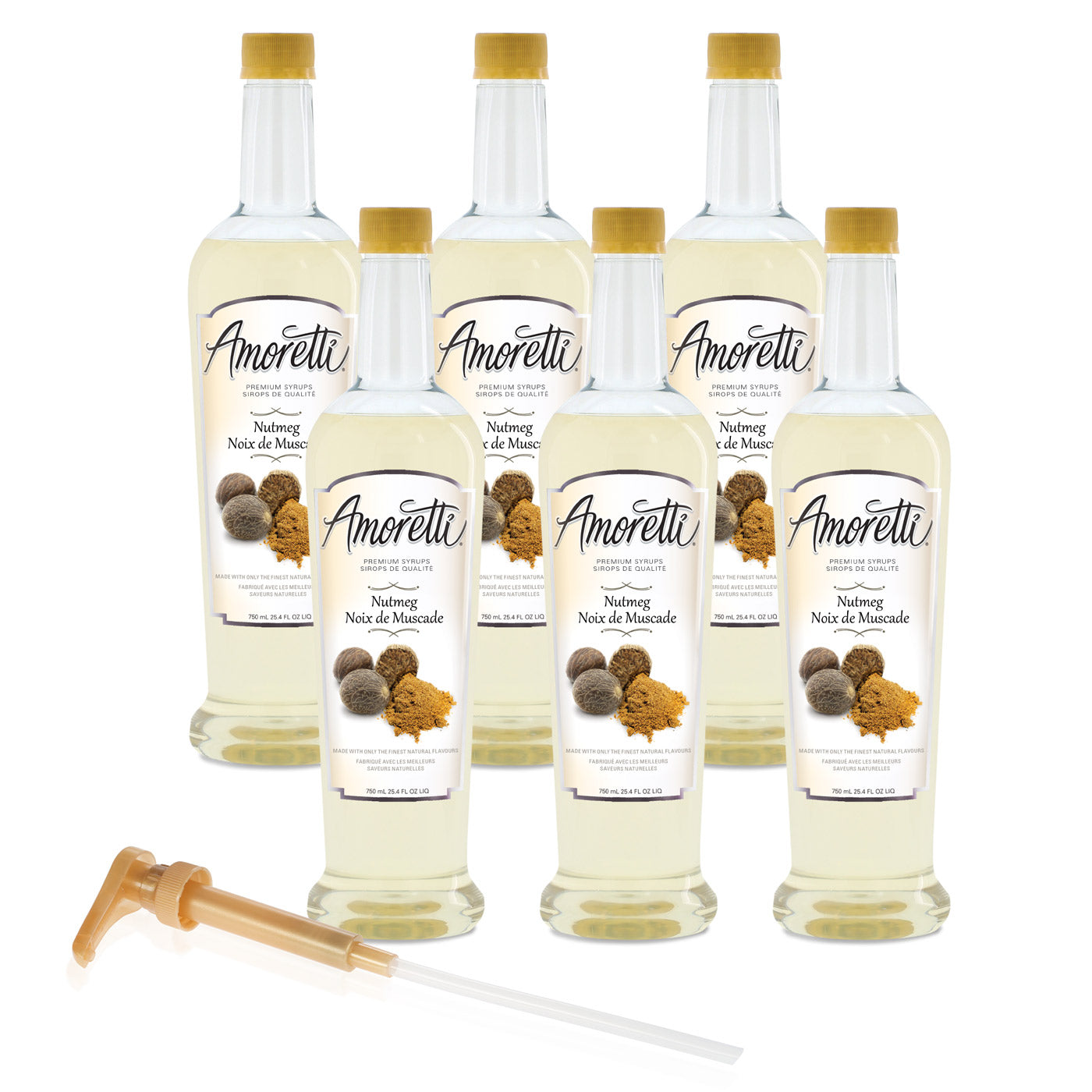 Premium Nutmeg Syrup — Amoretti