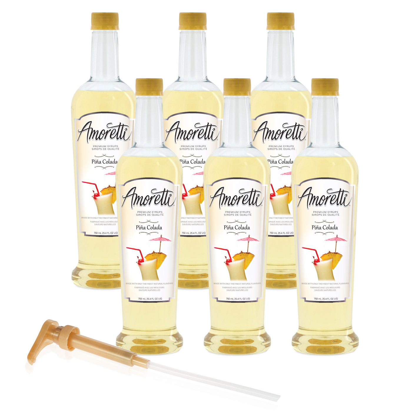 Premium Pina Colada Syrup — Amoretti