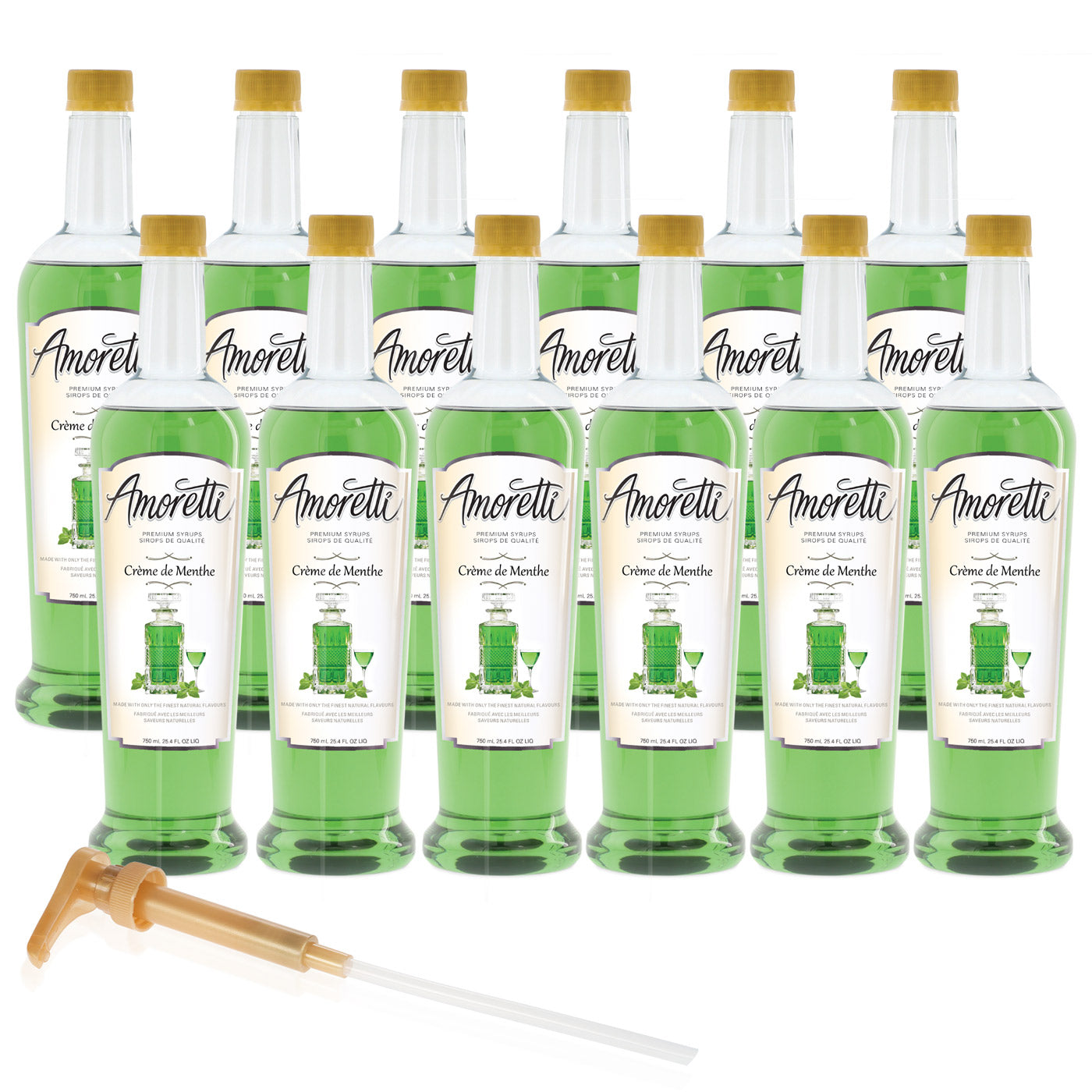 Premium Creme De Menthe Syrup — Amoretti