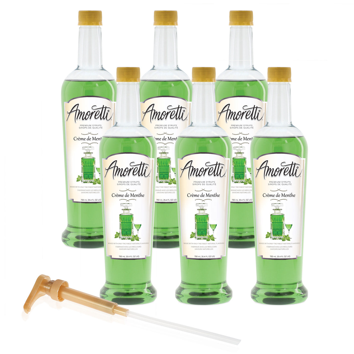 Premium Creme De Menthe Syrup — Amoretti