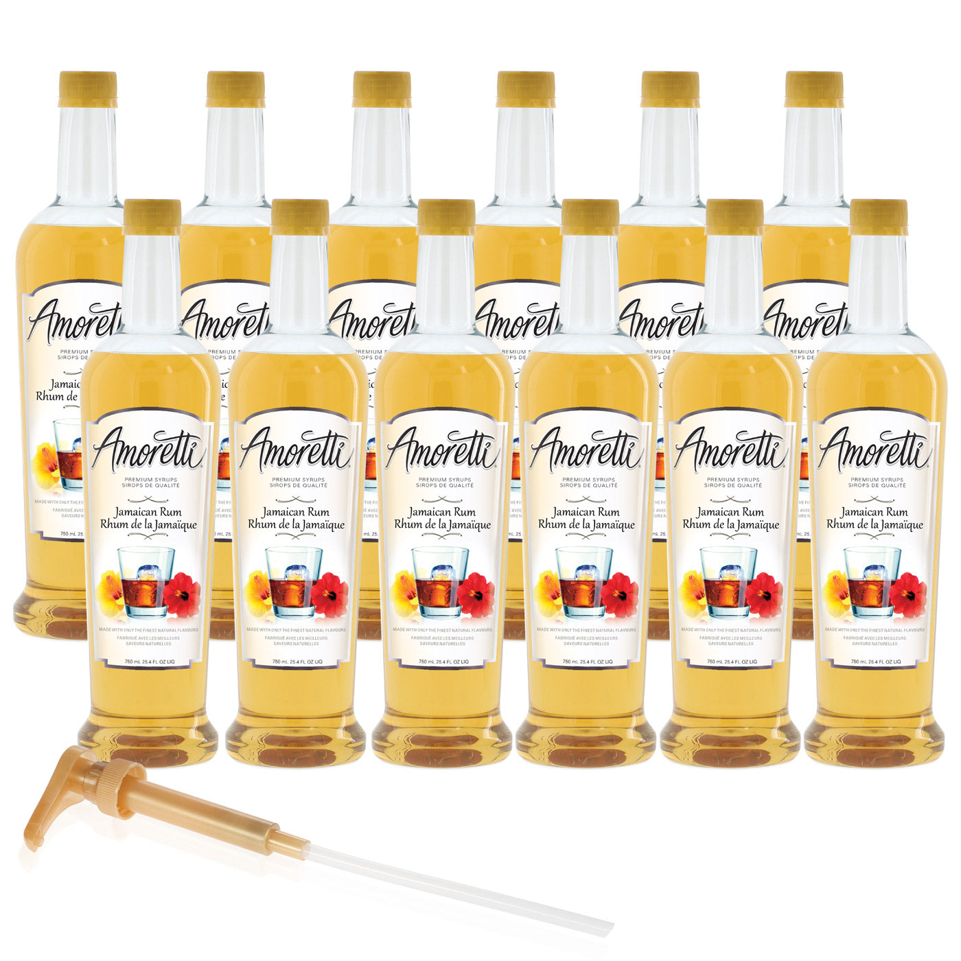 Premium Jamaican Rum Syrup — Amoretti