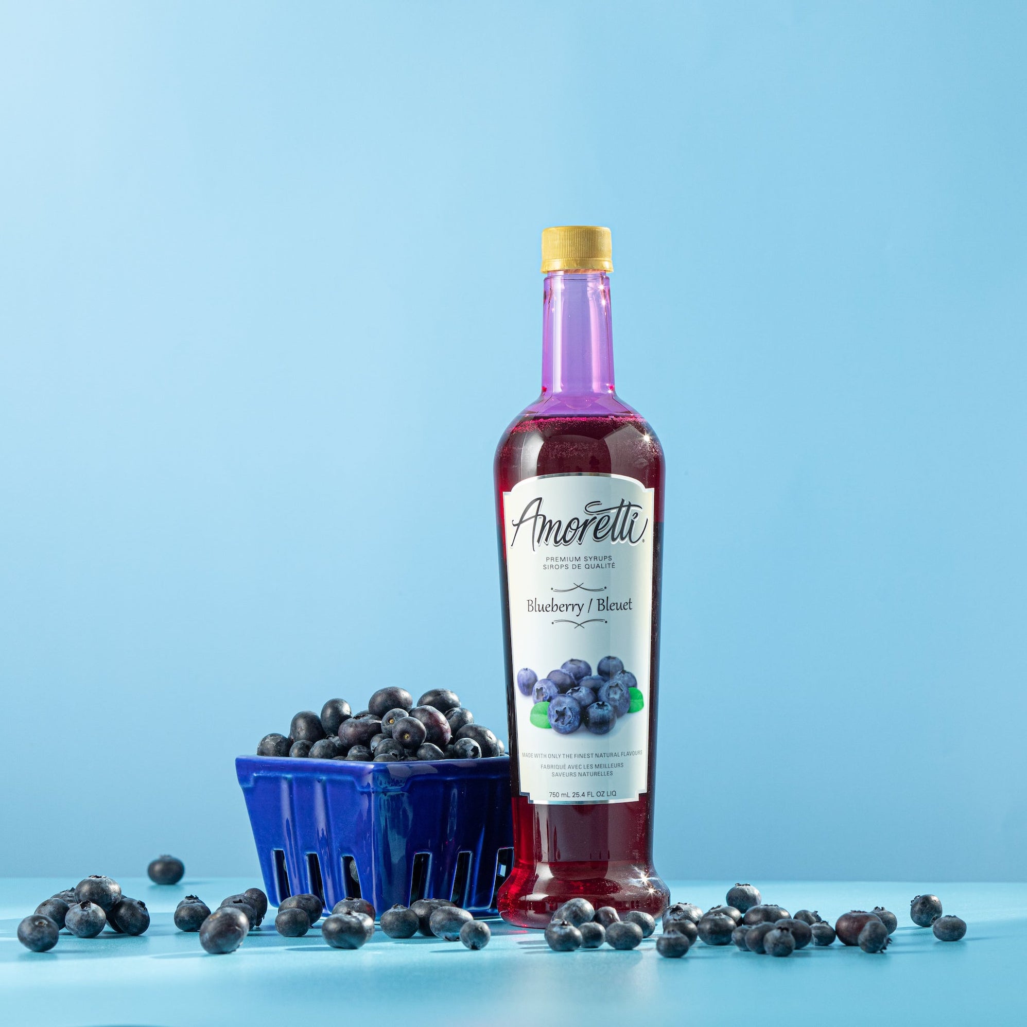 Premium Blueberry Syrup — Amoretti