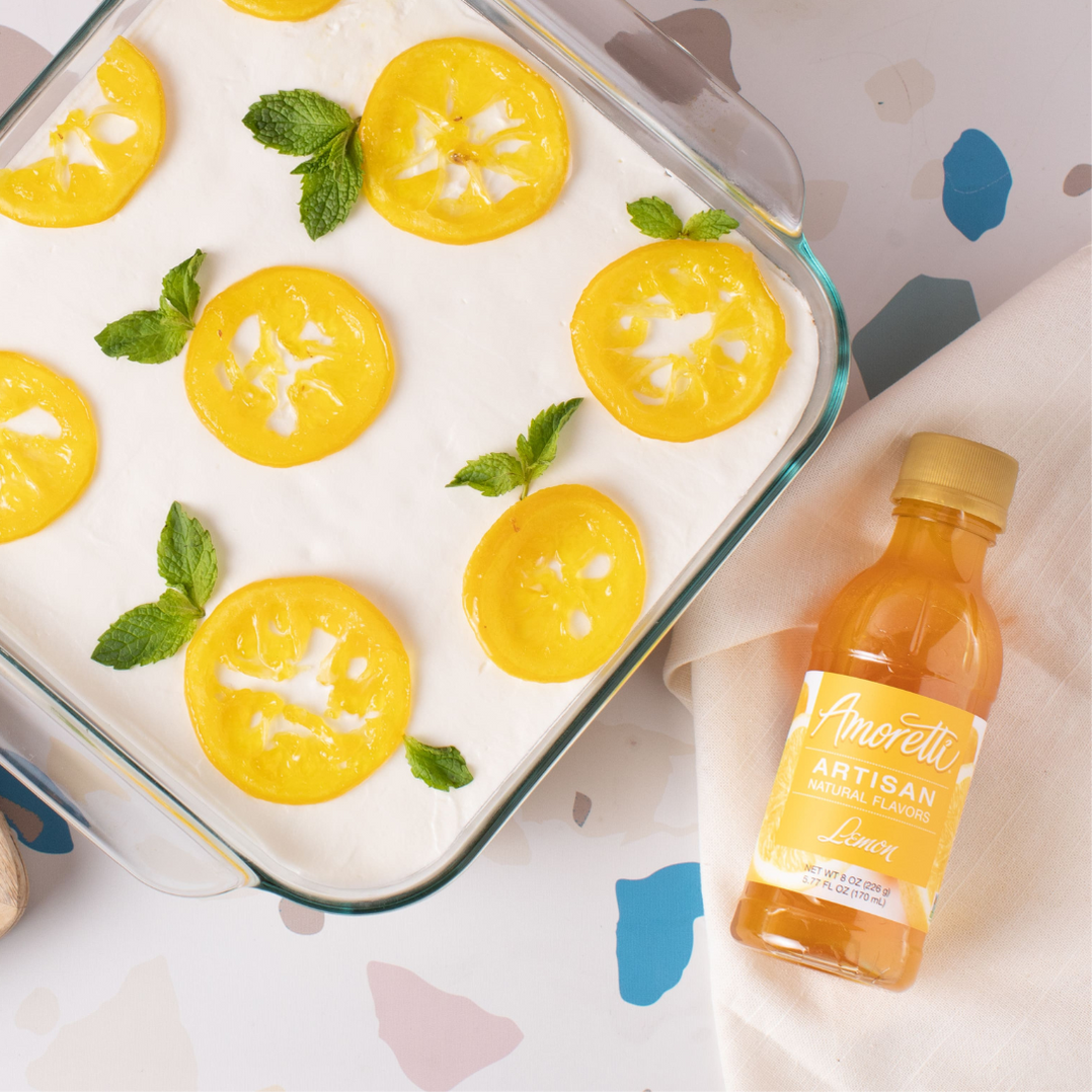 Natural Lemon Artisan Flavor — Amoretti