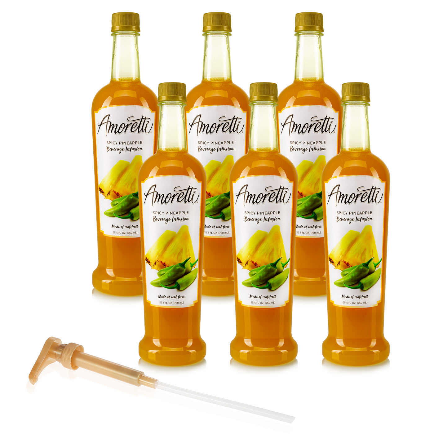 Spicy Pineapple Beverage Infusion — Amoretti