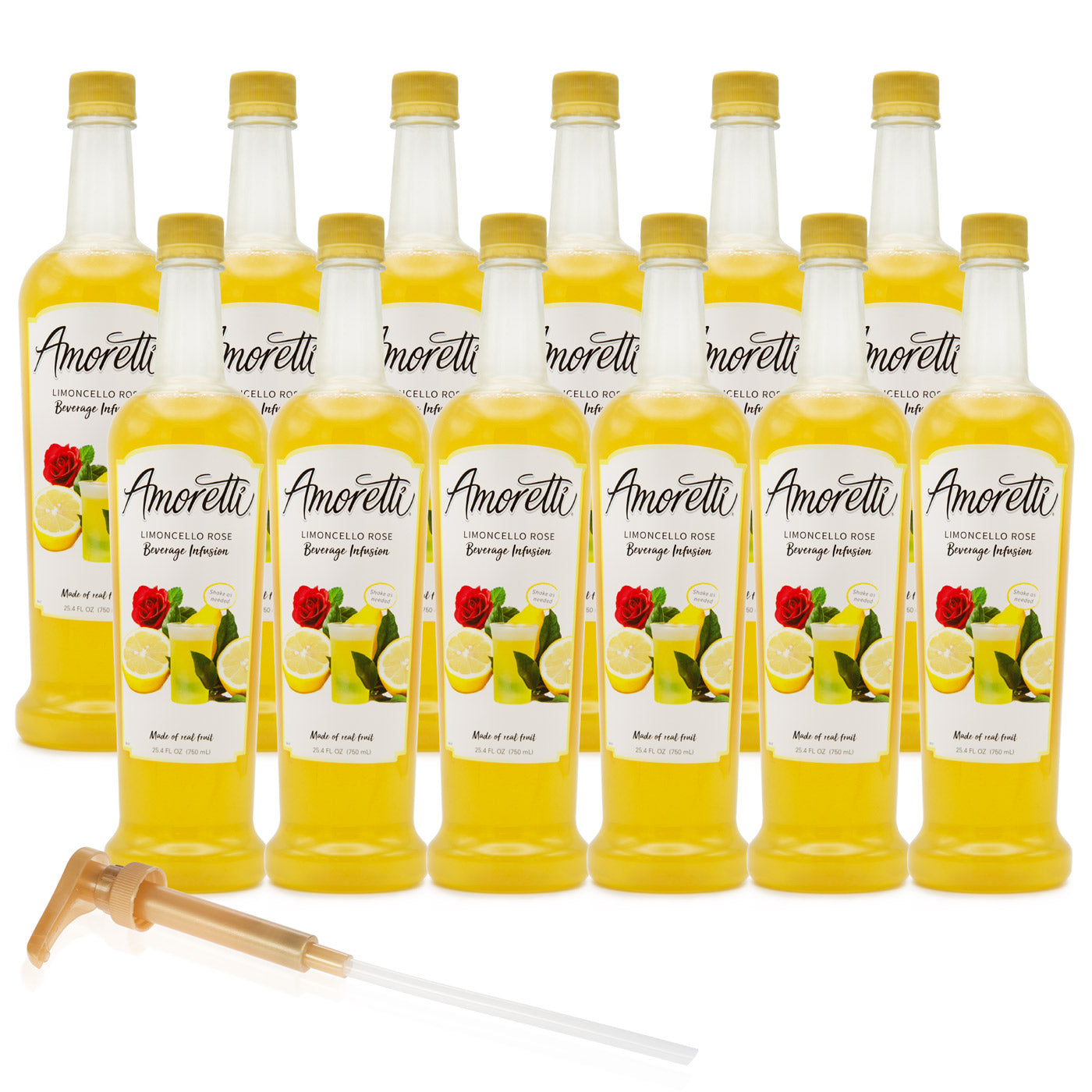 Limoncello Rose Beverage Infusion — Amoretti