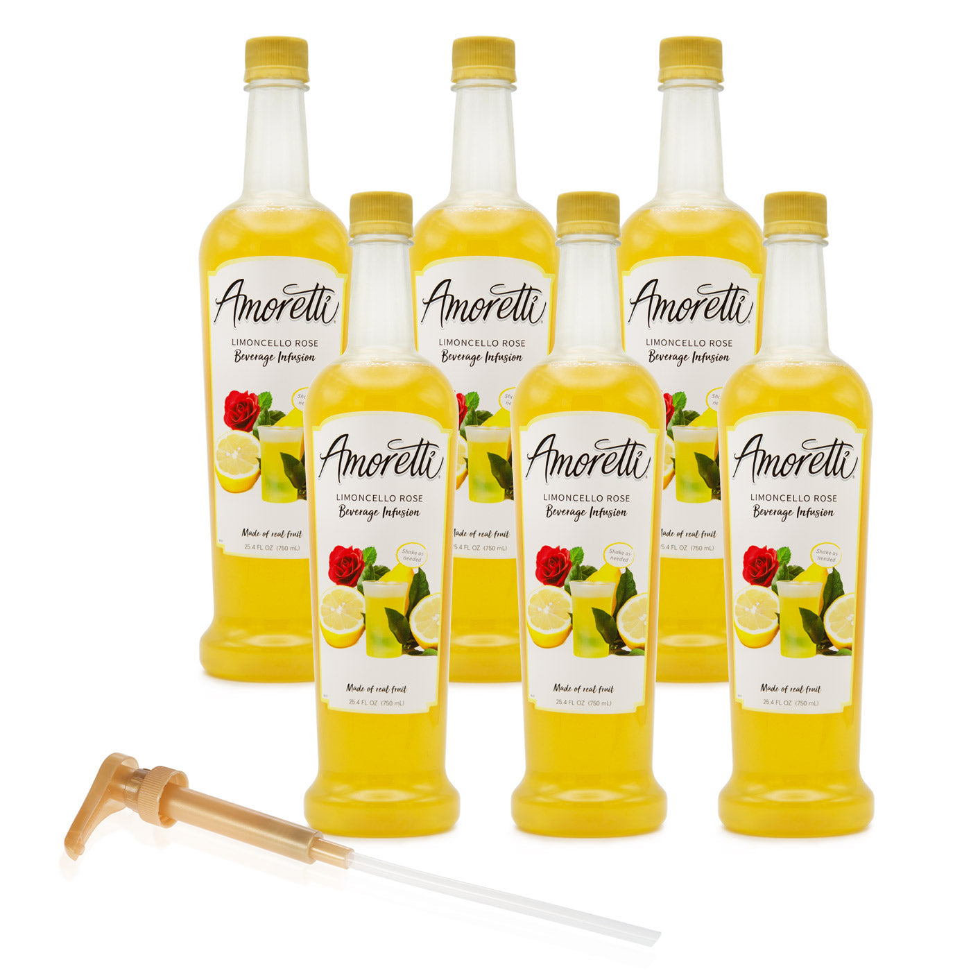 Limoncello Rose Beverage Infusion — Amoretti