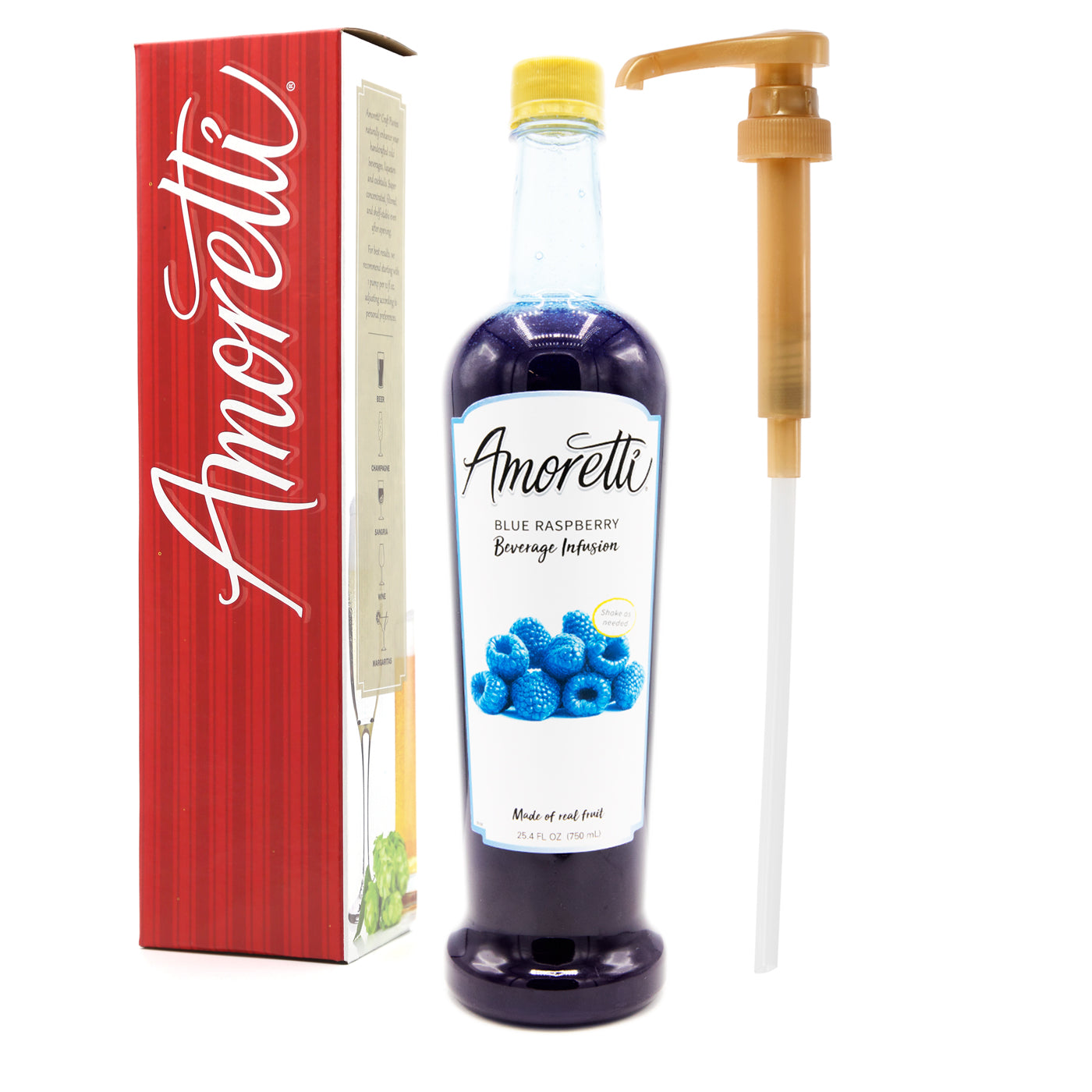 Blue Raspberry Beverage Infusion — Amoretti