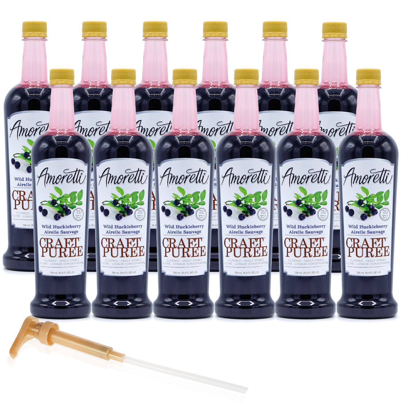 Wild Huckleberry Craft Puree® — Amoretti