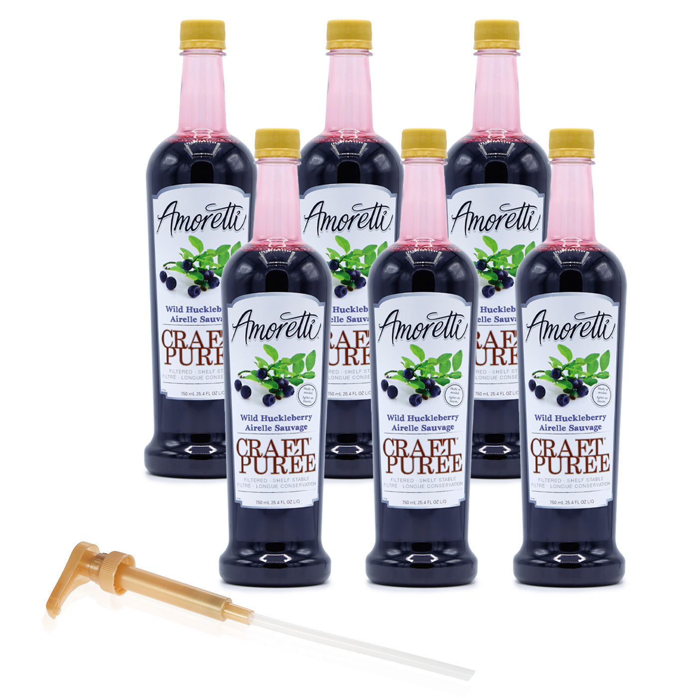 Wild Huckleberry Craft Puree® — Amoretti