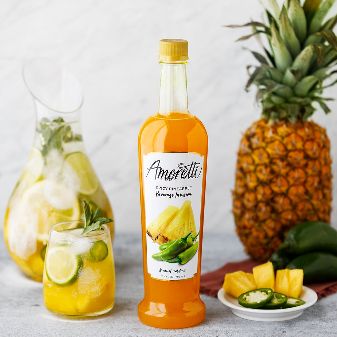 Spicy Pineapple Beverage Infusion — Amoretti