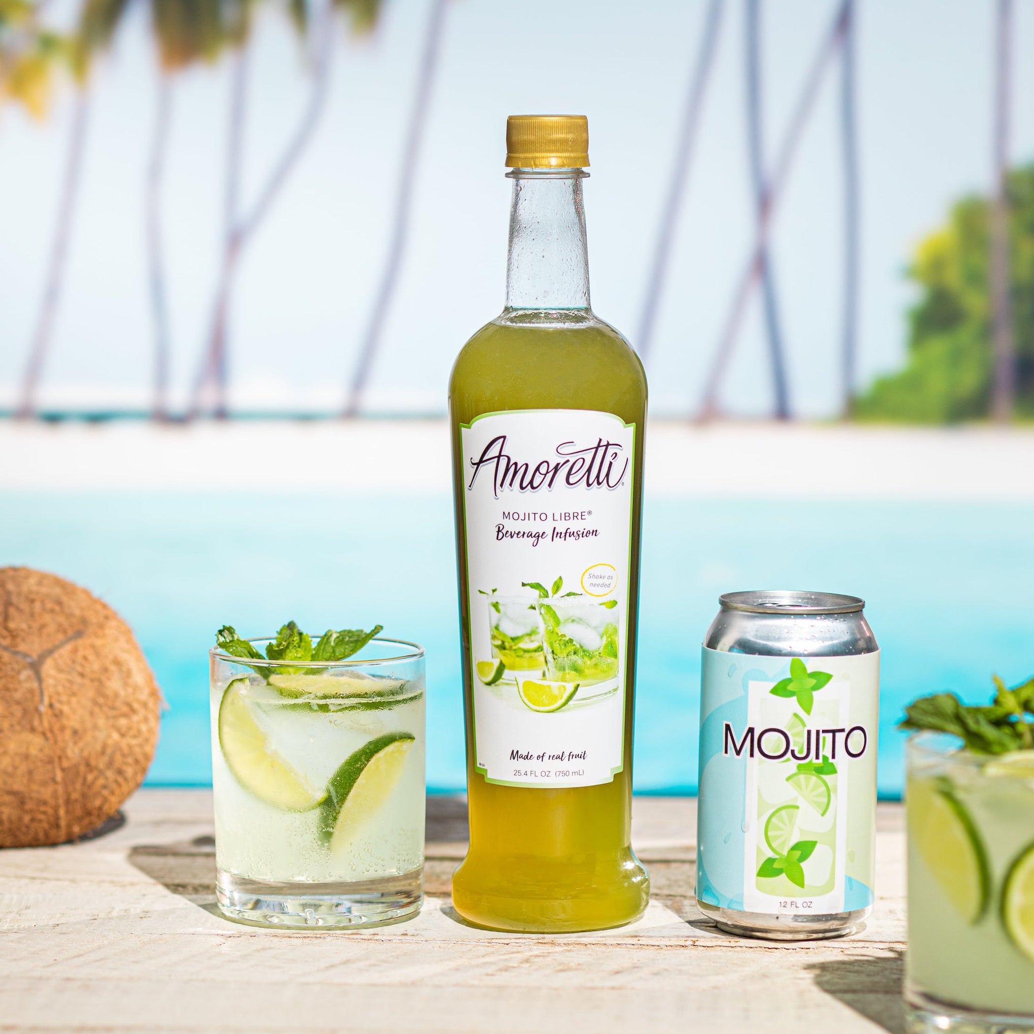 Mojito Libre Beverage Infusion — Amoretti
