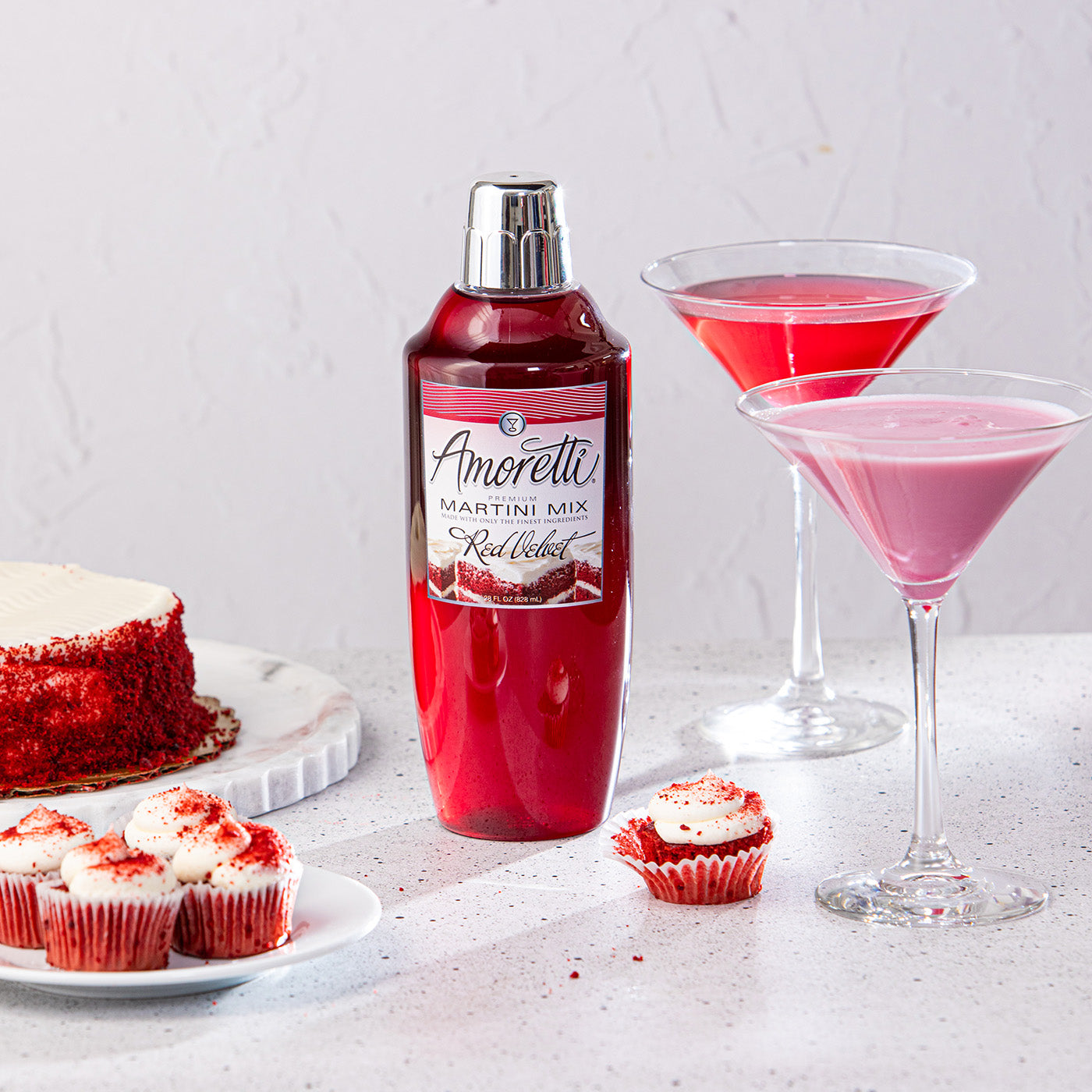 Premium Red Velvet Martini Mix — Amoretti