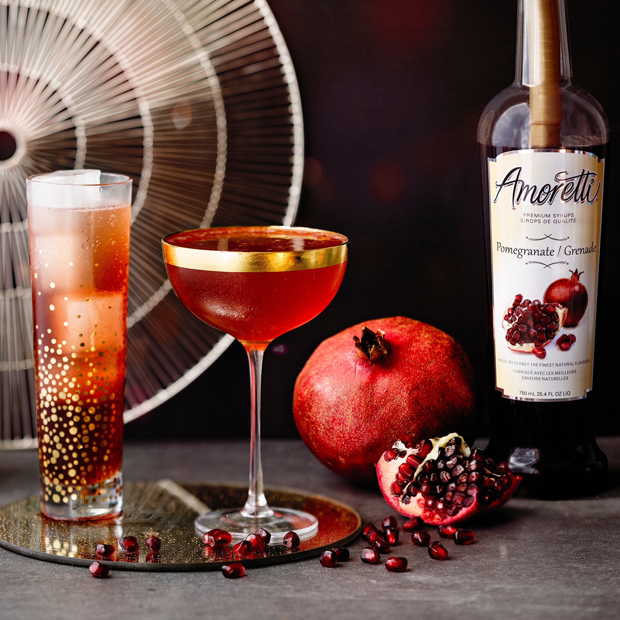 Premium Pomegranate Syrup — Amoretti