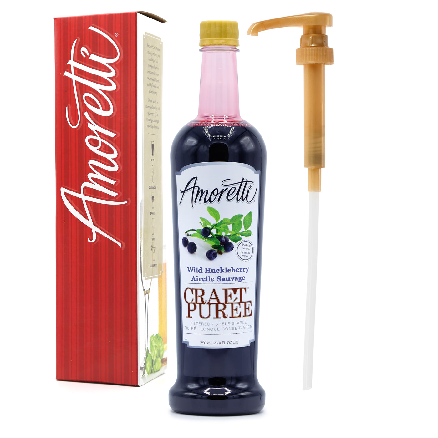 Wild Huckleberry Craft Puree® — Amoretti