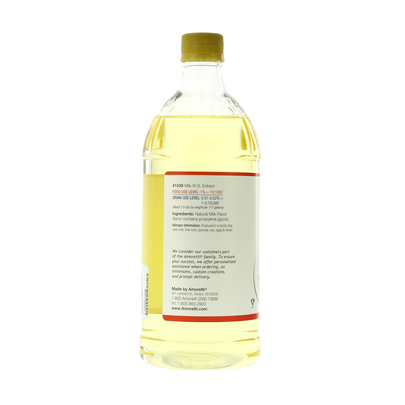 Milk Extract Water Soluble — Amoretti