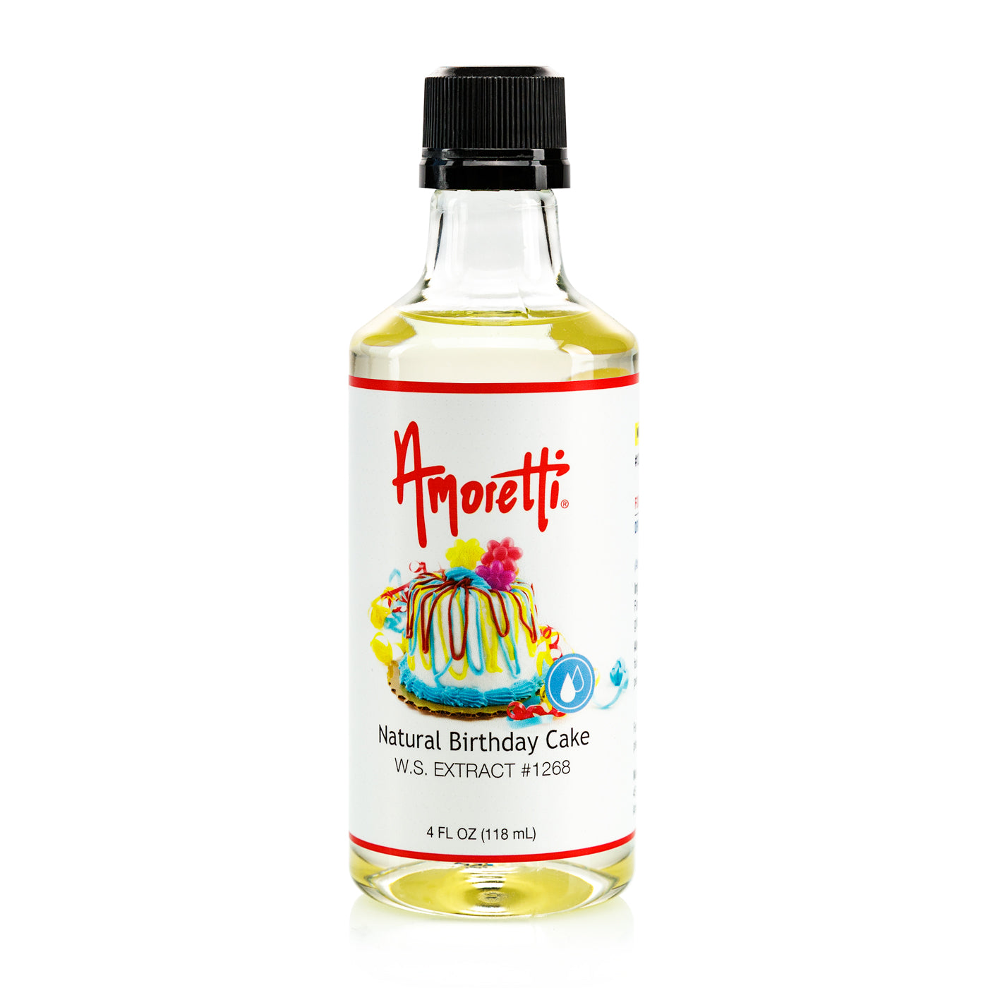 Natural Birthday Cake Extract Water Soluble — Amoretti