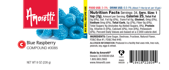 Blue Raspberry Compound — Amoretti