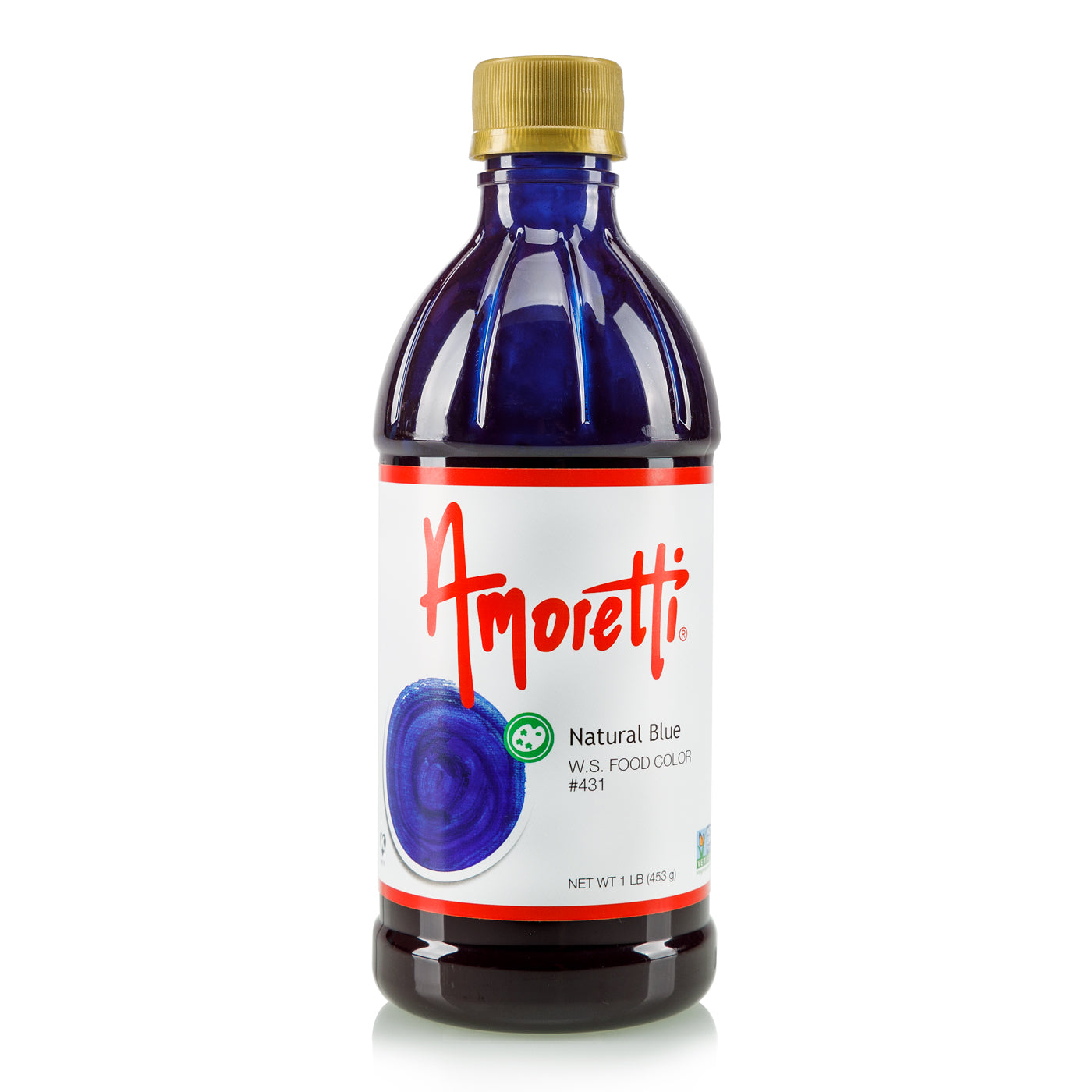 Natural Blue Food Color Water Soluble — Amoretti