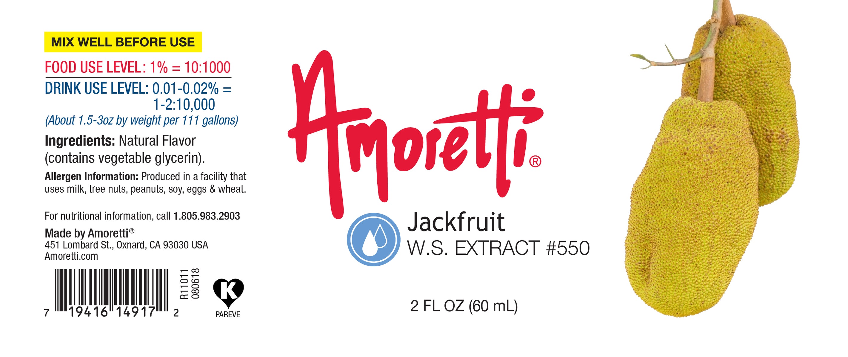 Jackfruit Extract Water Soluble — Amoretti