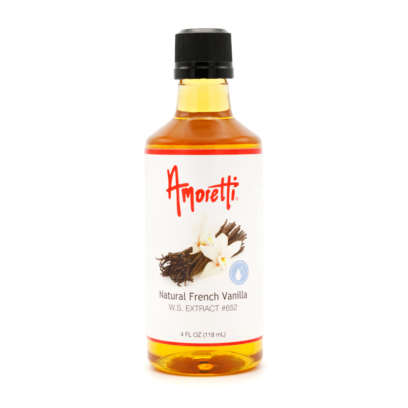 French Vanilla Extract Natural Water Soluble — Amoretti
