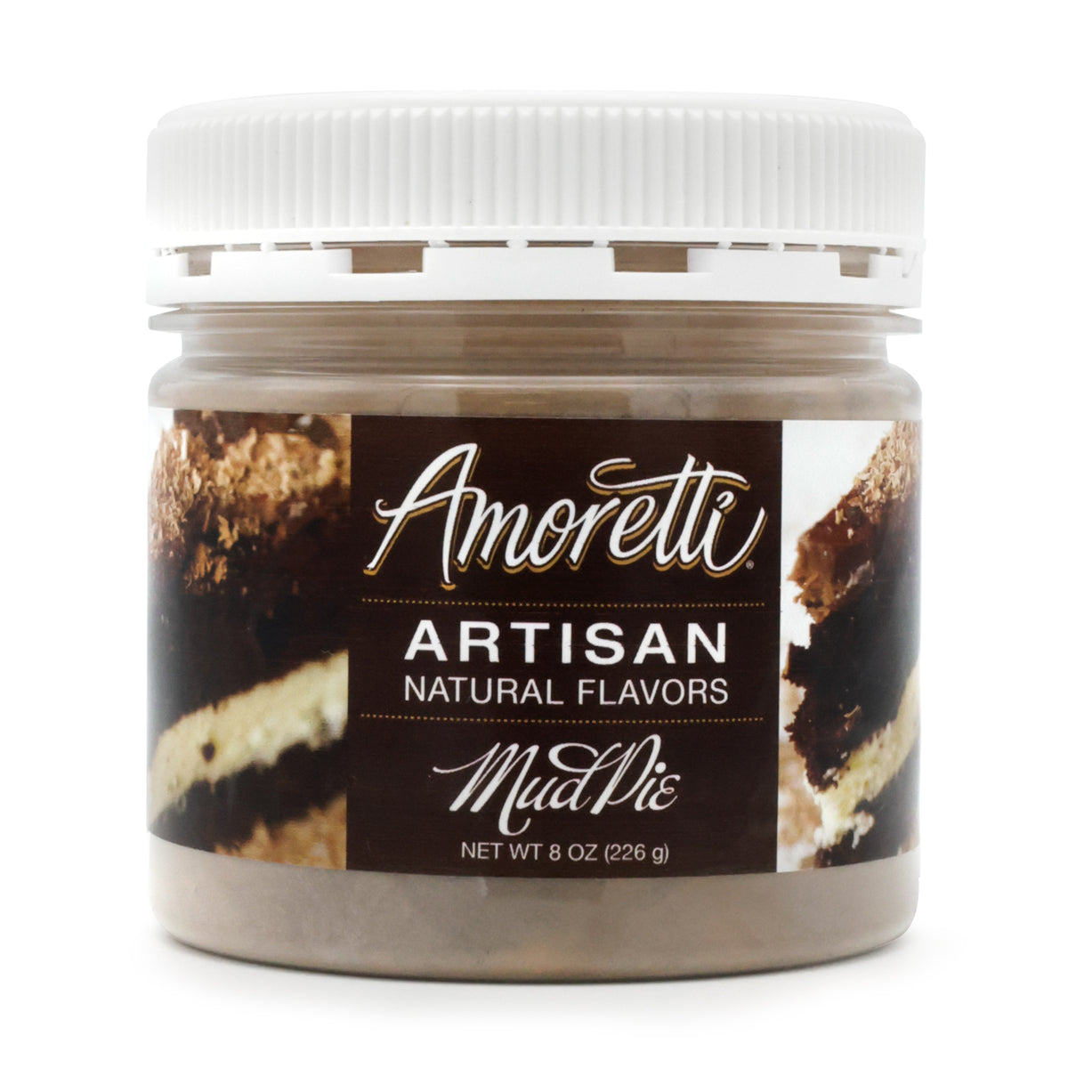 Natural Mud Pie (Mississippi Mud) Artisan Flavor Powder — Amoretti