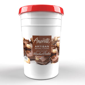 Natural Bacio Chocolate Hazelnut Praline Artisan Flavor — Amoretti