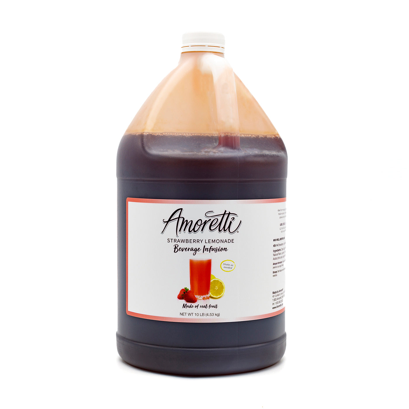 Strawberry Lemonade Beverage Infusion — Amoretti