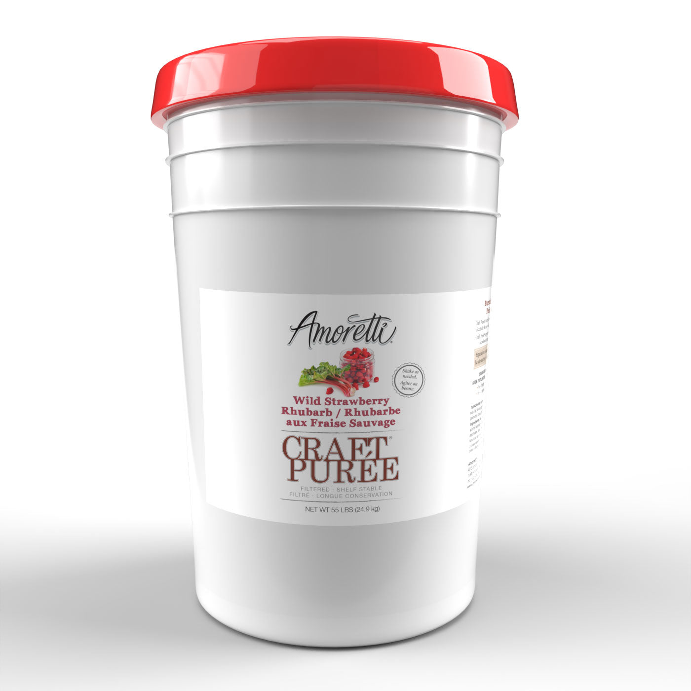 Wild Strawberry Rhubarb Craft Puree® — Amoretti